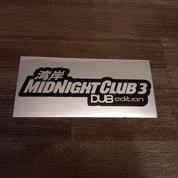 Rockstar Games | Other | Rare Midnight Club Dub Edition Decalsticker ...
